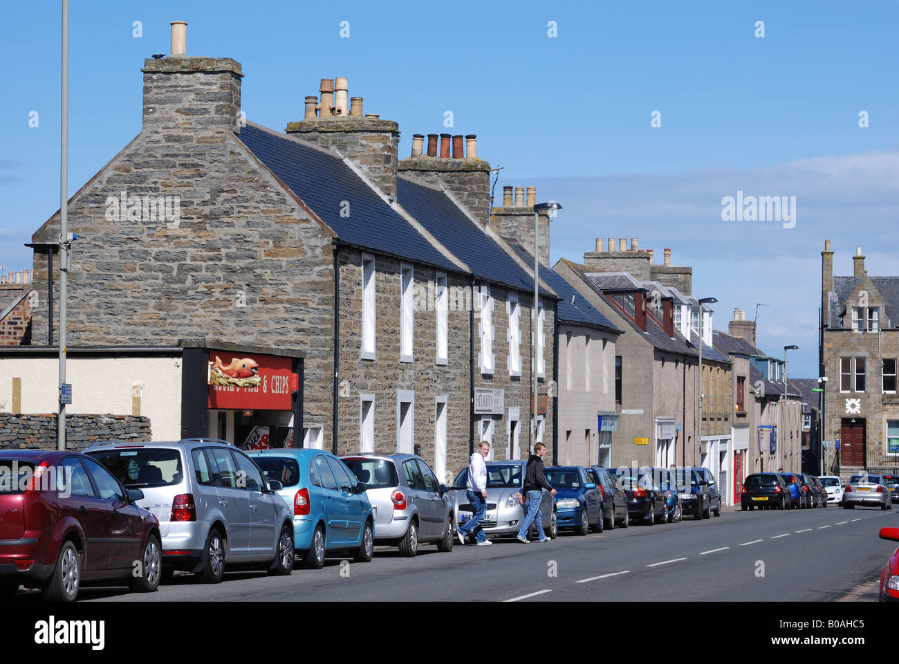 Thurso highlands scotland uk Stock Photo - Alamy
