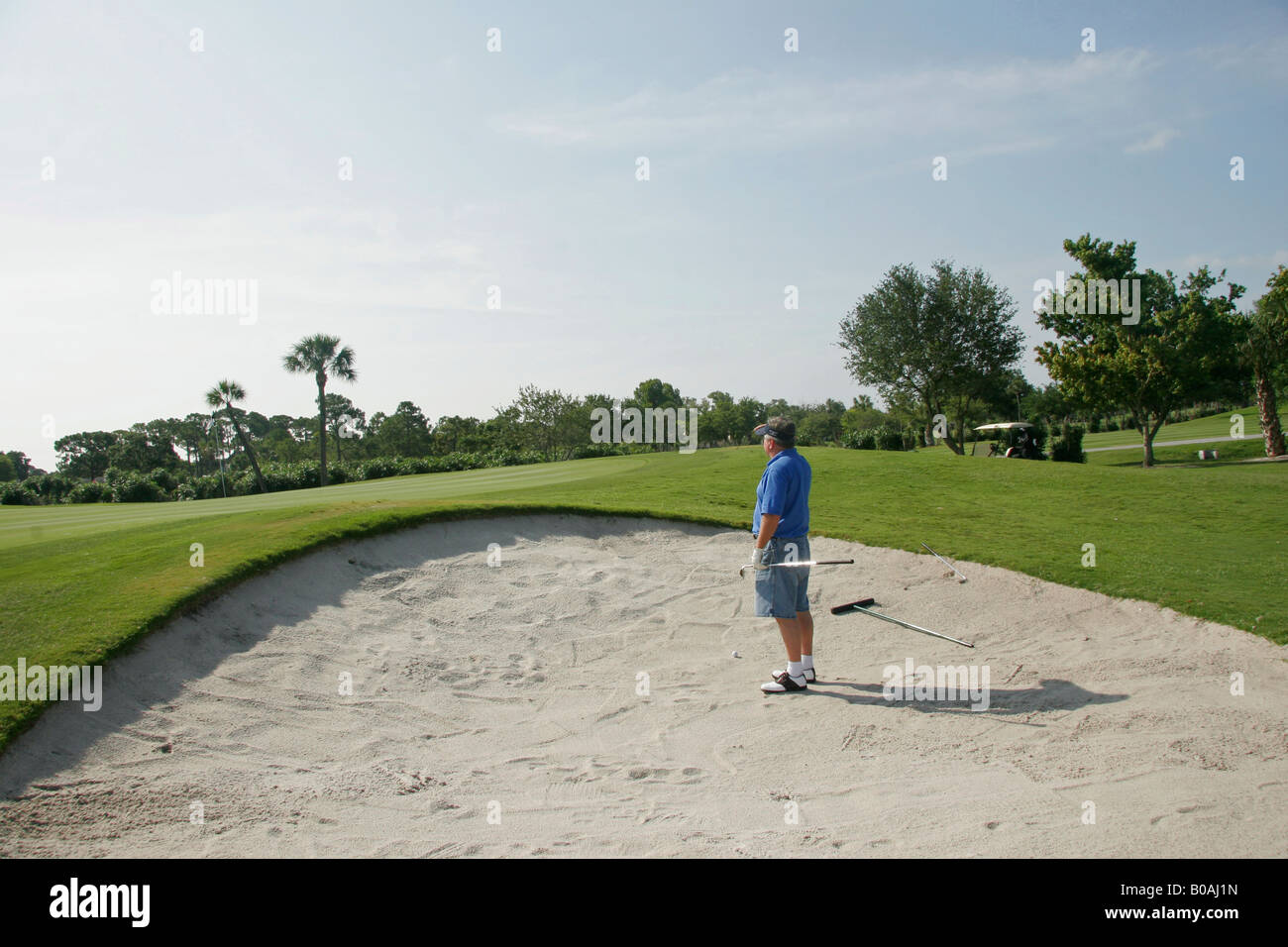Sandtrap hi-res stock photography and images - Alamy