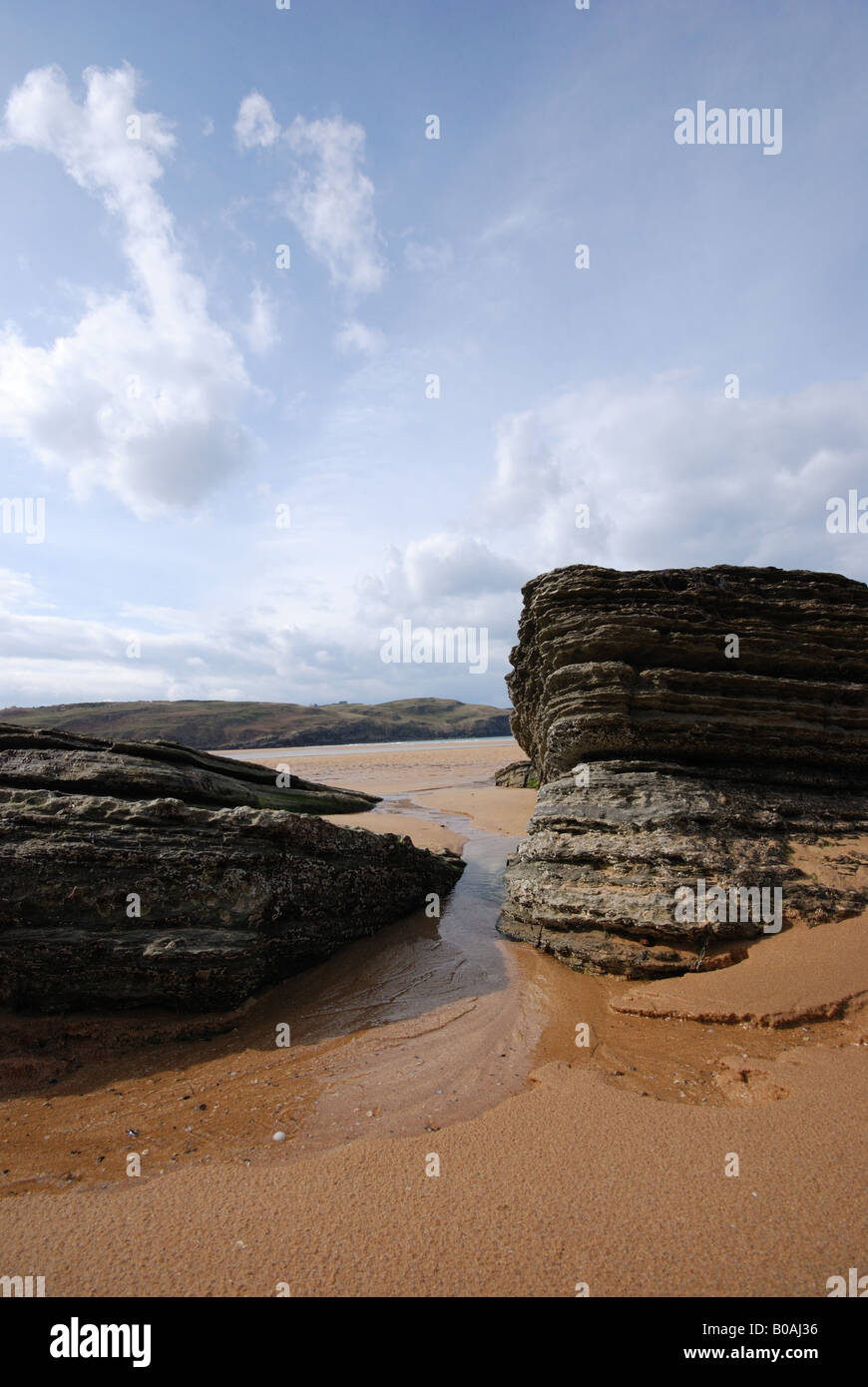 Strathy Beach highlands scotland Stock Photo - Alamy