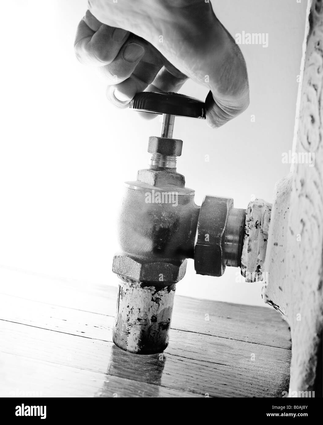 Hand radiator Black and White Stock Photos & Images - Alamy