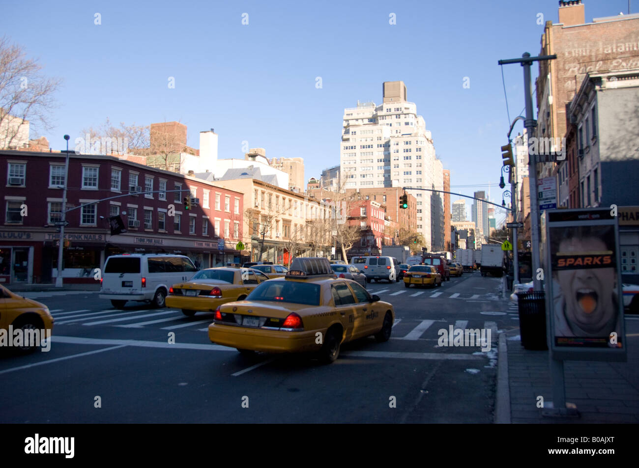 Streets of Manhattan, New York Stock Photo - Alamy