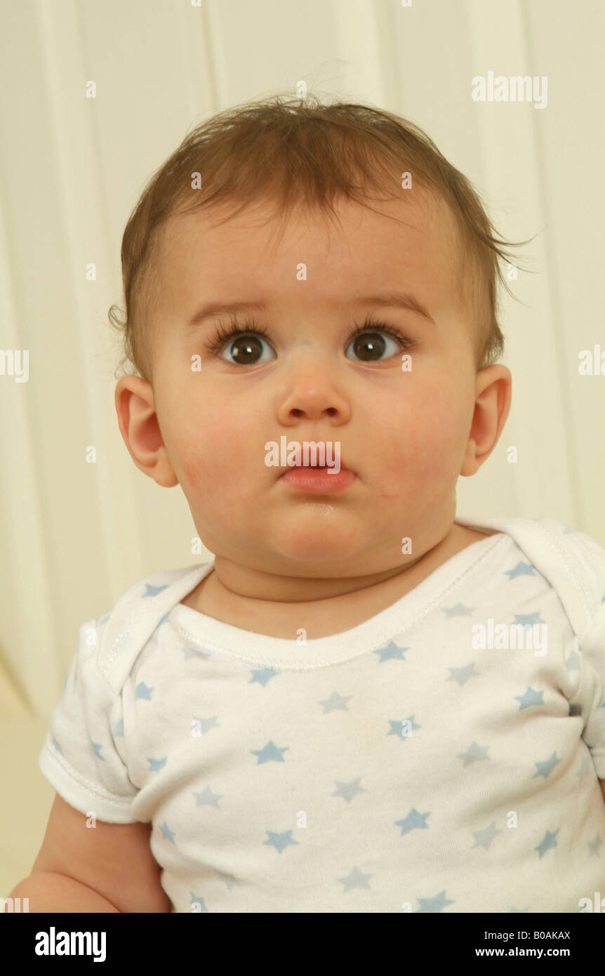 Baby boy eight months old hi-res stock photography and images - Alamy