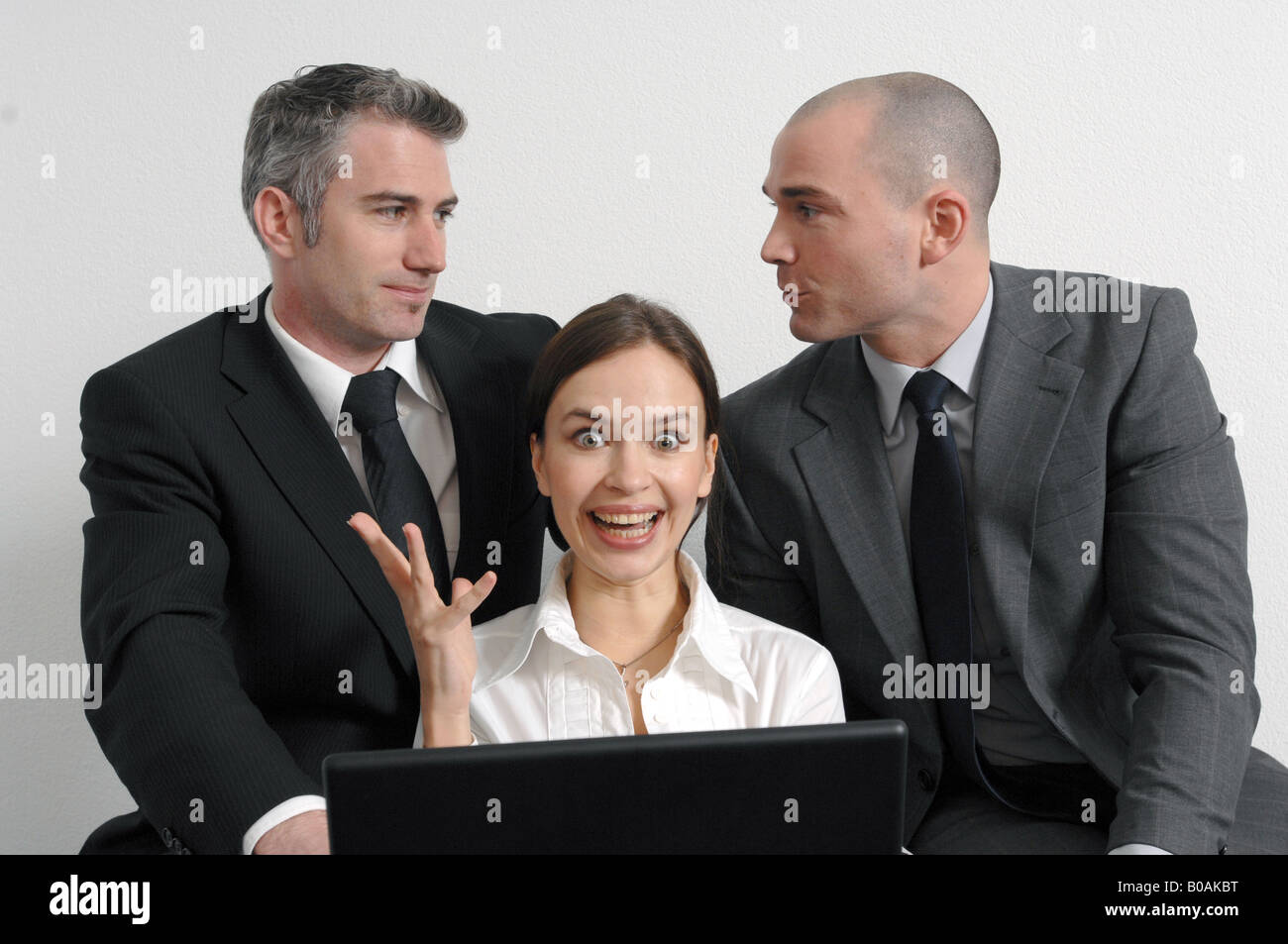 business team at work Stock Photo - Alamy