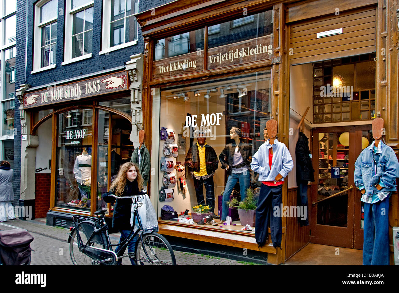 De Mof Fashion Shop Amsterdam Holland The Netherlands Nederland Dutch City Architecture Typical ...