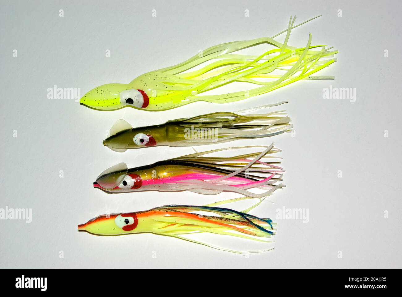 Big trolling hoochies in cuttlefish sizes and bigger for salmon and ...