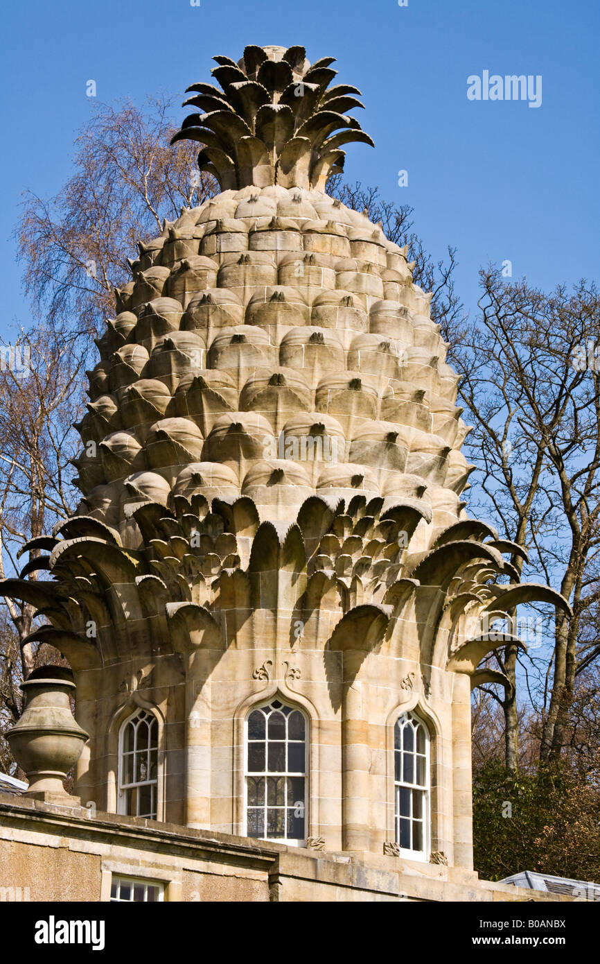 The Dunmore Pineapple at Dunmore Park built in 1761 Airth Falkirk ...
