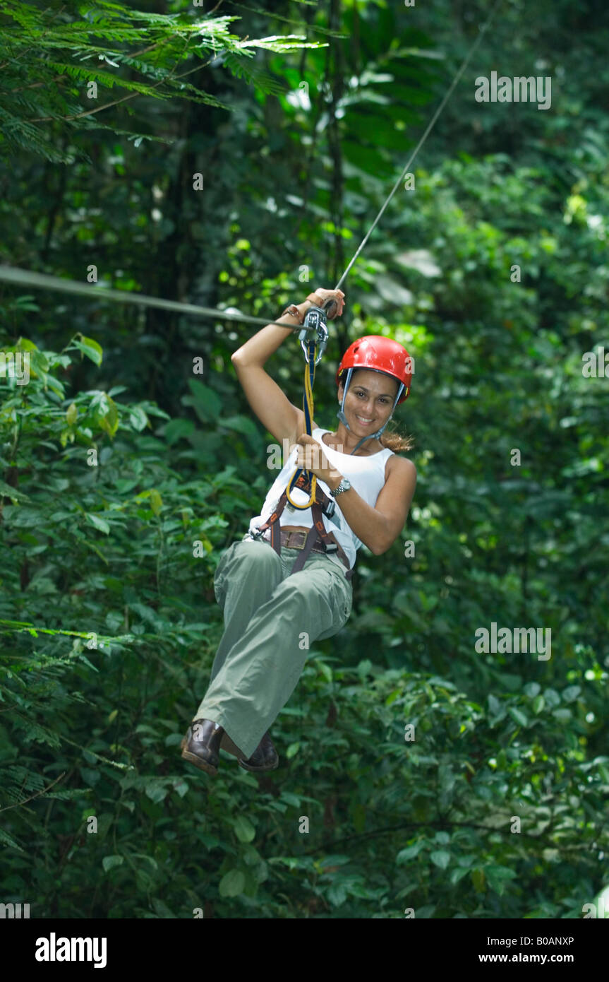Canopy rainforest zipline hi-res stock photography and images - Alamy