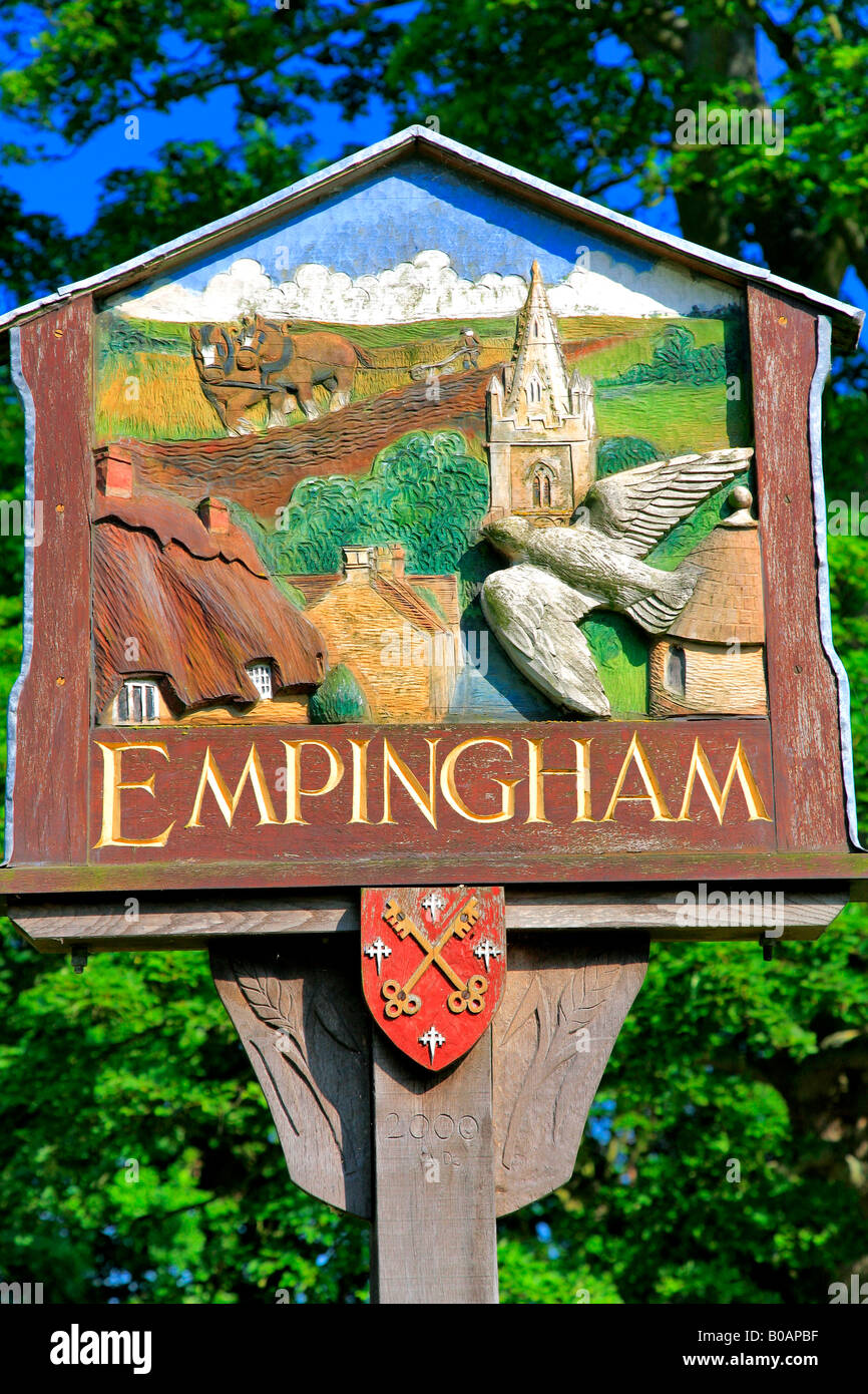 Rutland county sign hi-res stock photography and images - Alamy