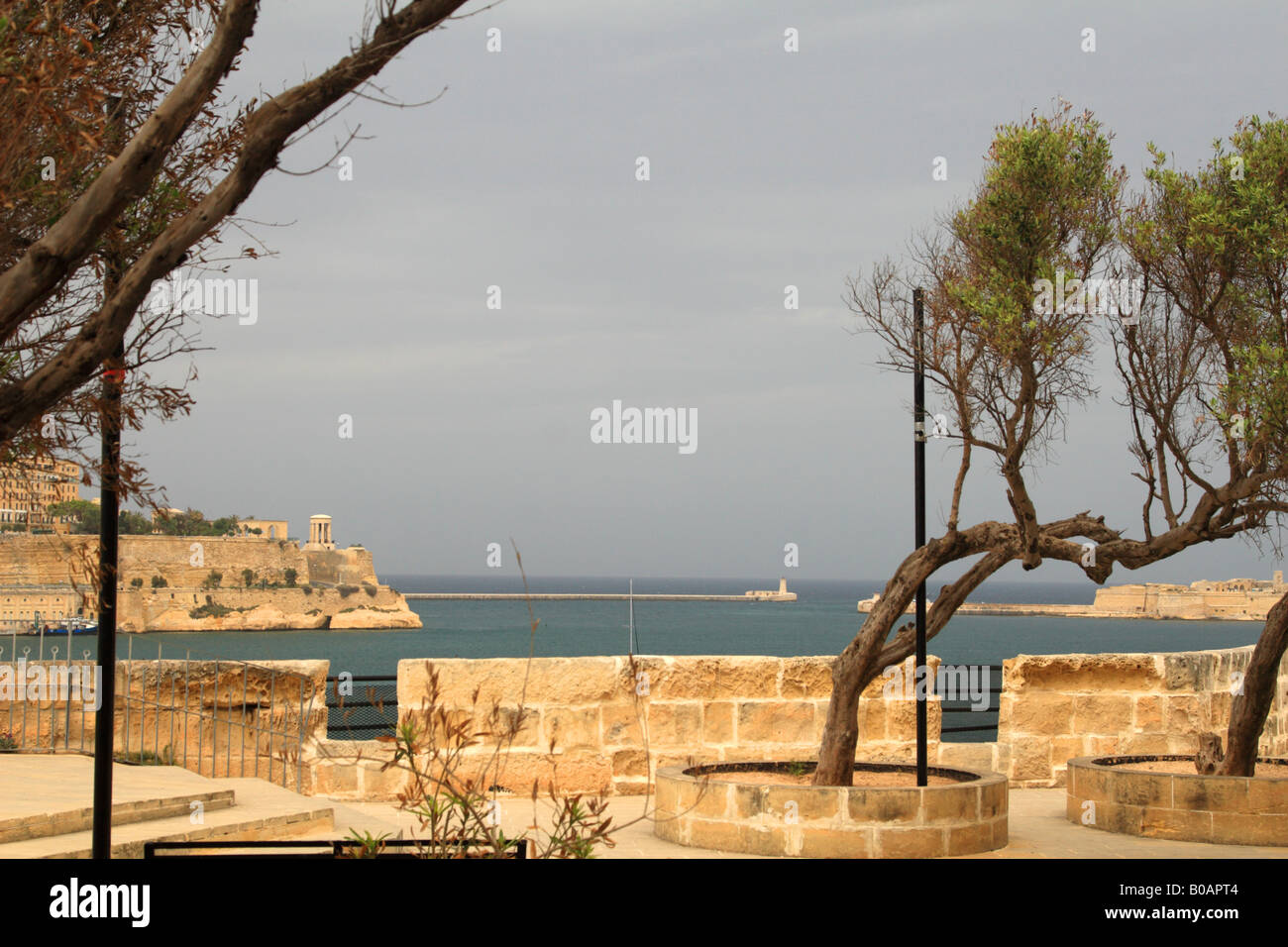 Grand Harbour Entrance, Malta Stock Photo - Alamy