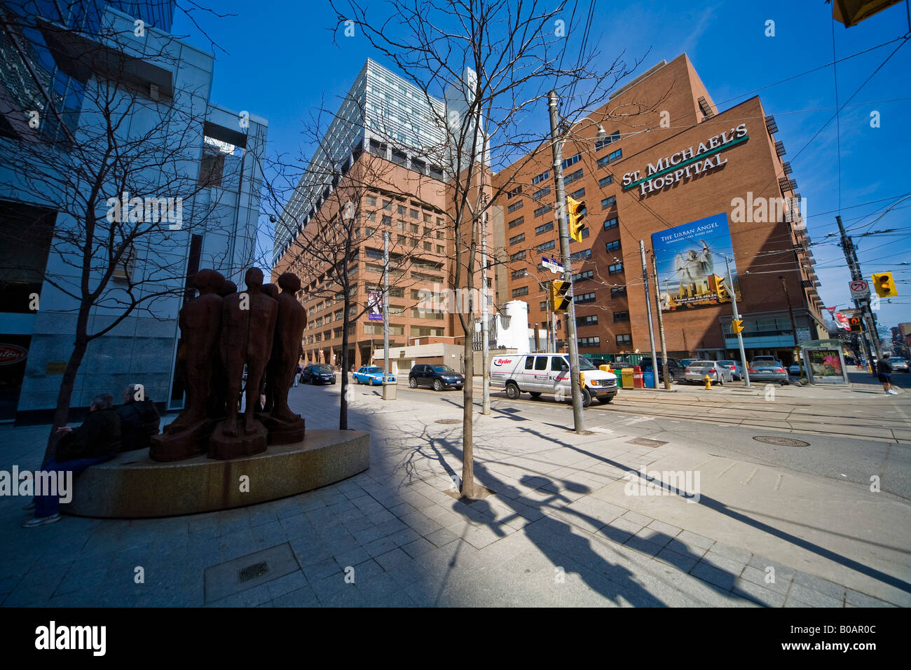 Toronto streets Canada Ontario Stock Photo - Alamy