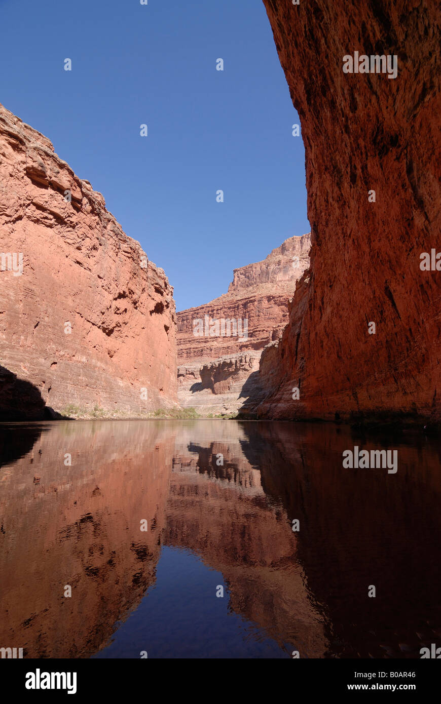 The redwall cavern a giant cave in the walls of the grand Canyon seen ...