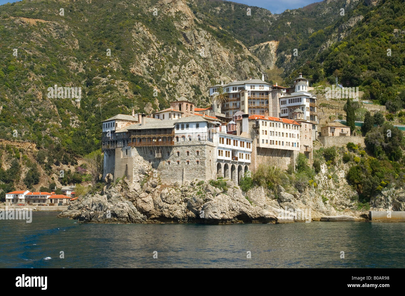 Halkidiki athos monastery hi-res stock photography and images - Alamy