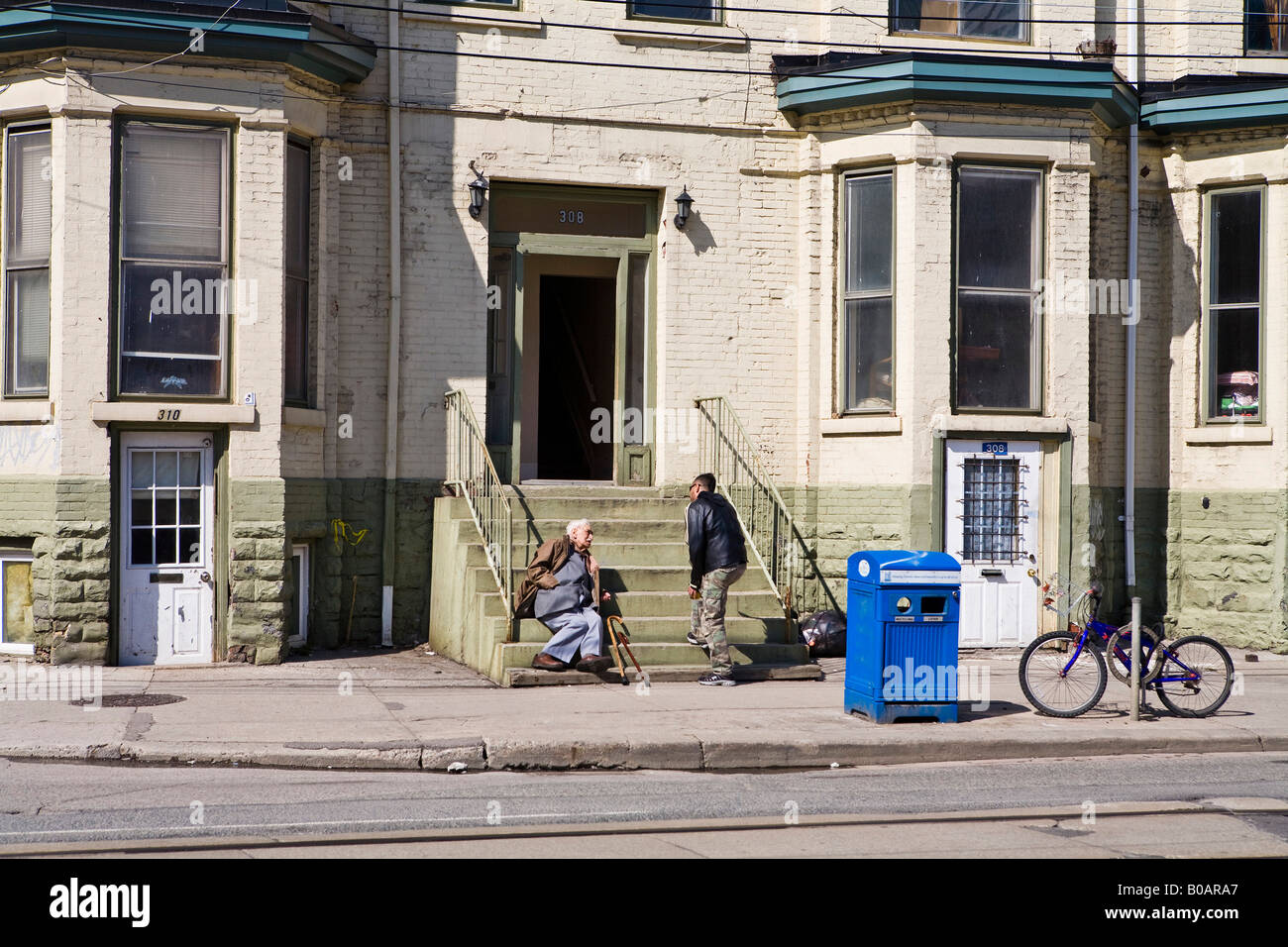 Toronto streets Canada Ontario Stock Photo - Alamy