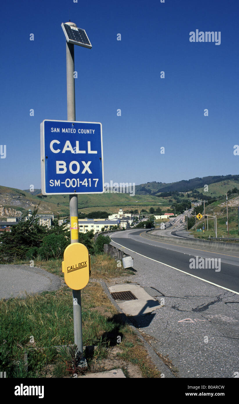 Solar call box hi-res stock photography and images - Alamy