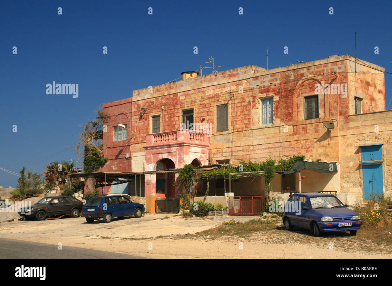 Old House, Malta Stock Photo - Alamy