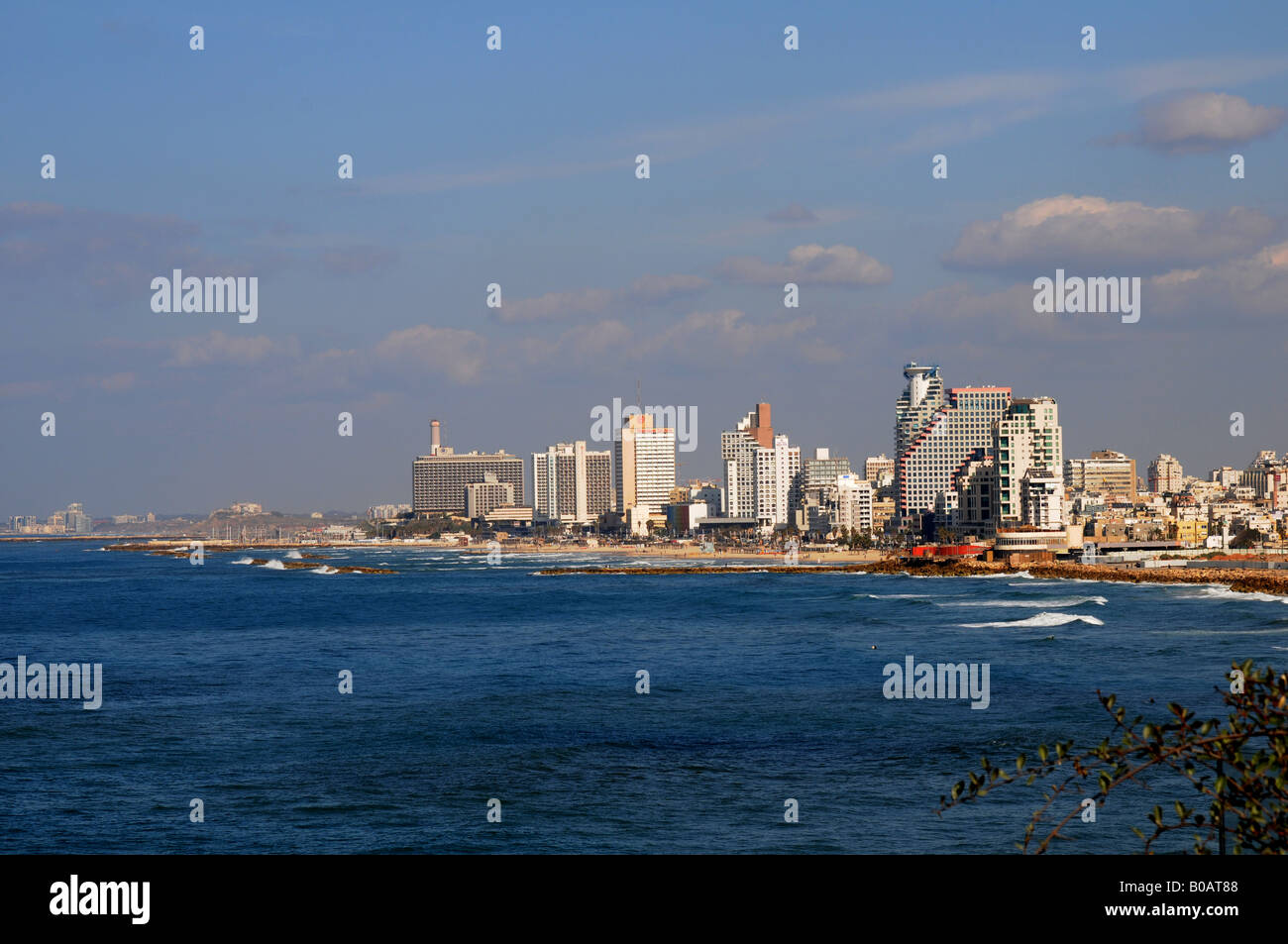 tel aviv skyline Stock Photo - Alamy