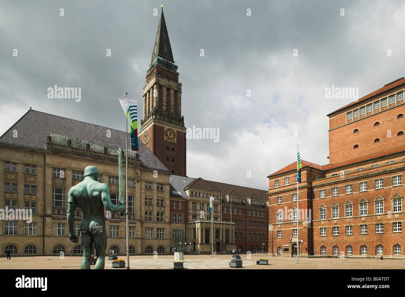 Europe statue monument schleswig holstein sculpture hi-res stock ...