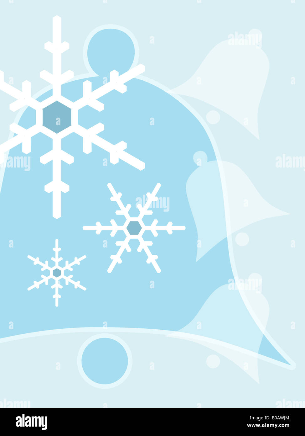 Bells and snow Stock Photo - Alamy