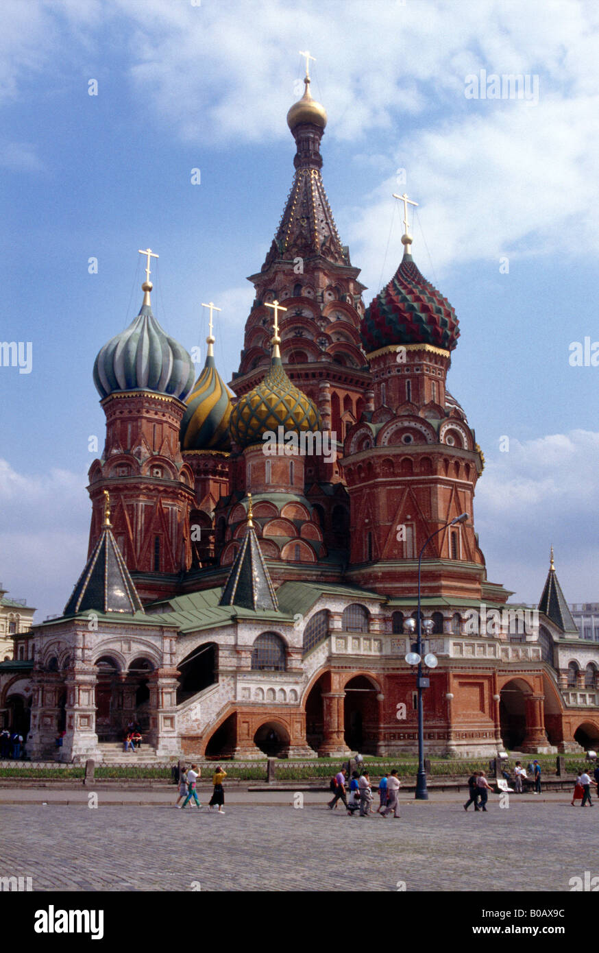 Moscow Russia St Basils Cathedral Stock Photo - Alamy