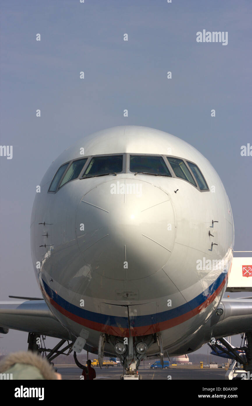Boeing 767 plane Stock Photo - Alamy