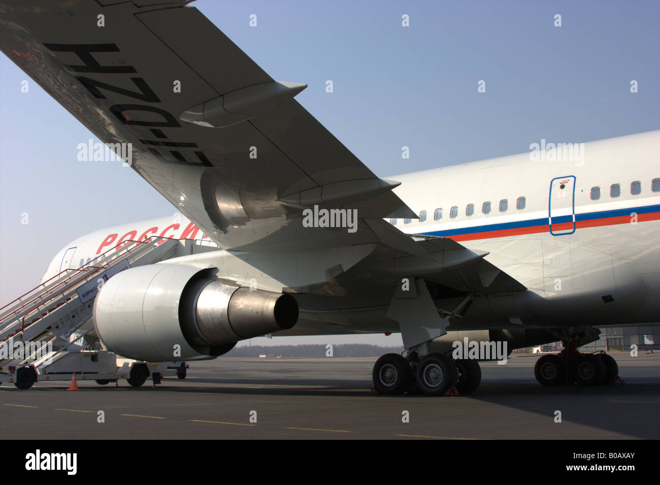 Boeing 767 plane Stock Photo - Alamy