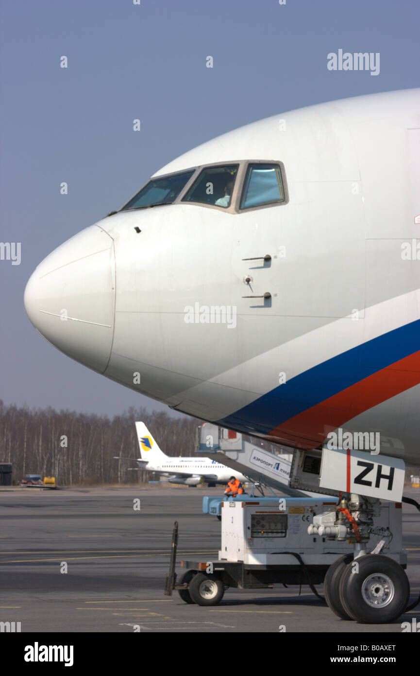 Boeing 767 plane Stock Photo - Alamy