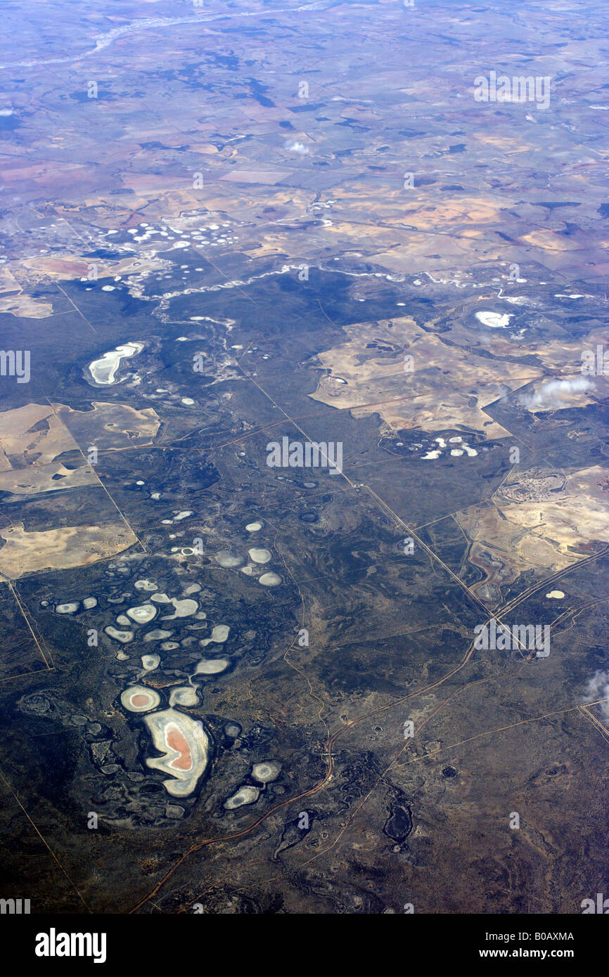 Perth aerial australia salt lake hi-res stock photography and images ...