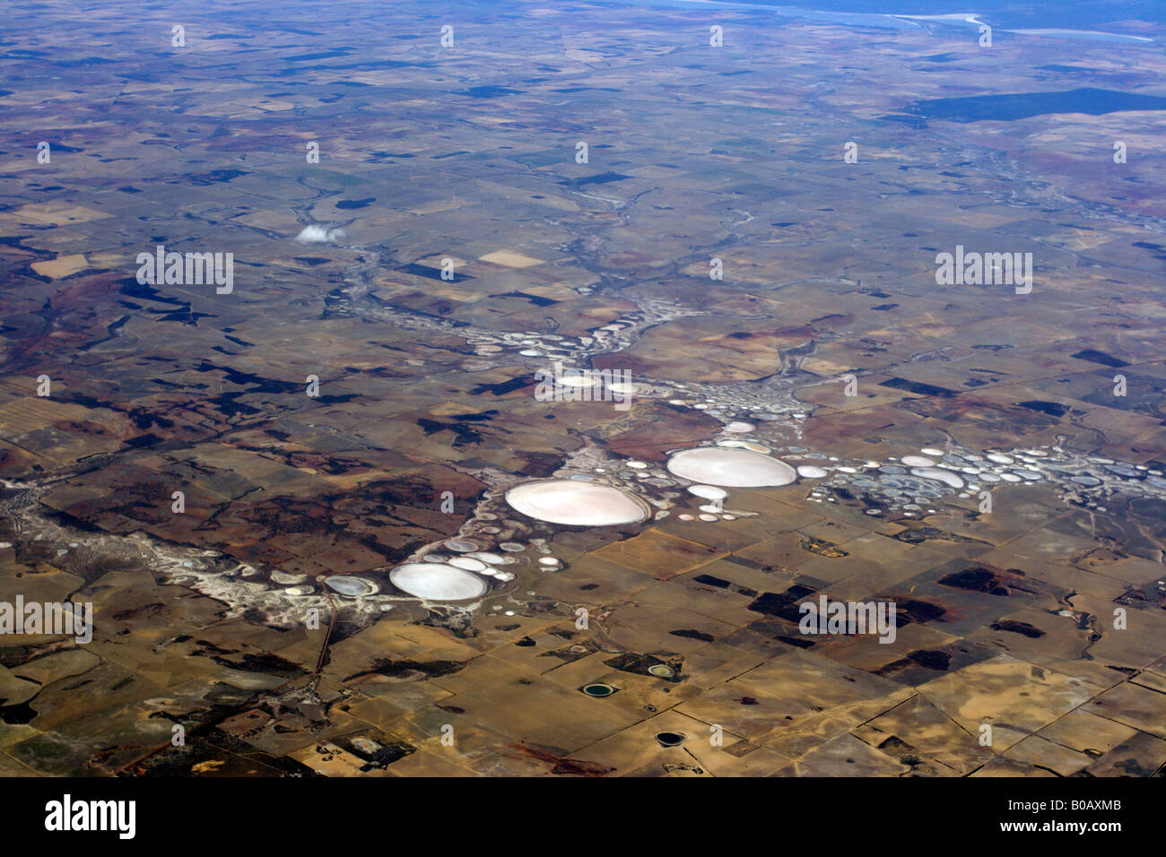 Perth aerial australia salt lake hi-res stock photography and images ...