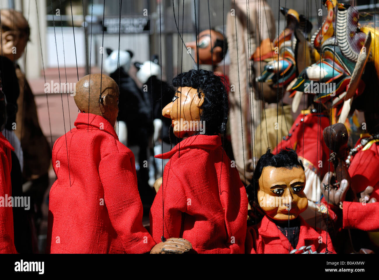 marionettes (string puppets Stock Photo - Alamy