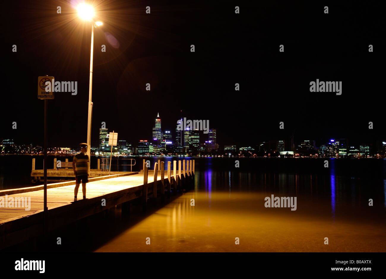 Perth night people hi-res stock photography and images - Alamy