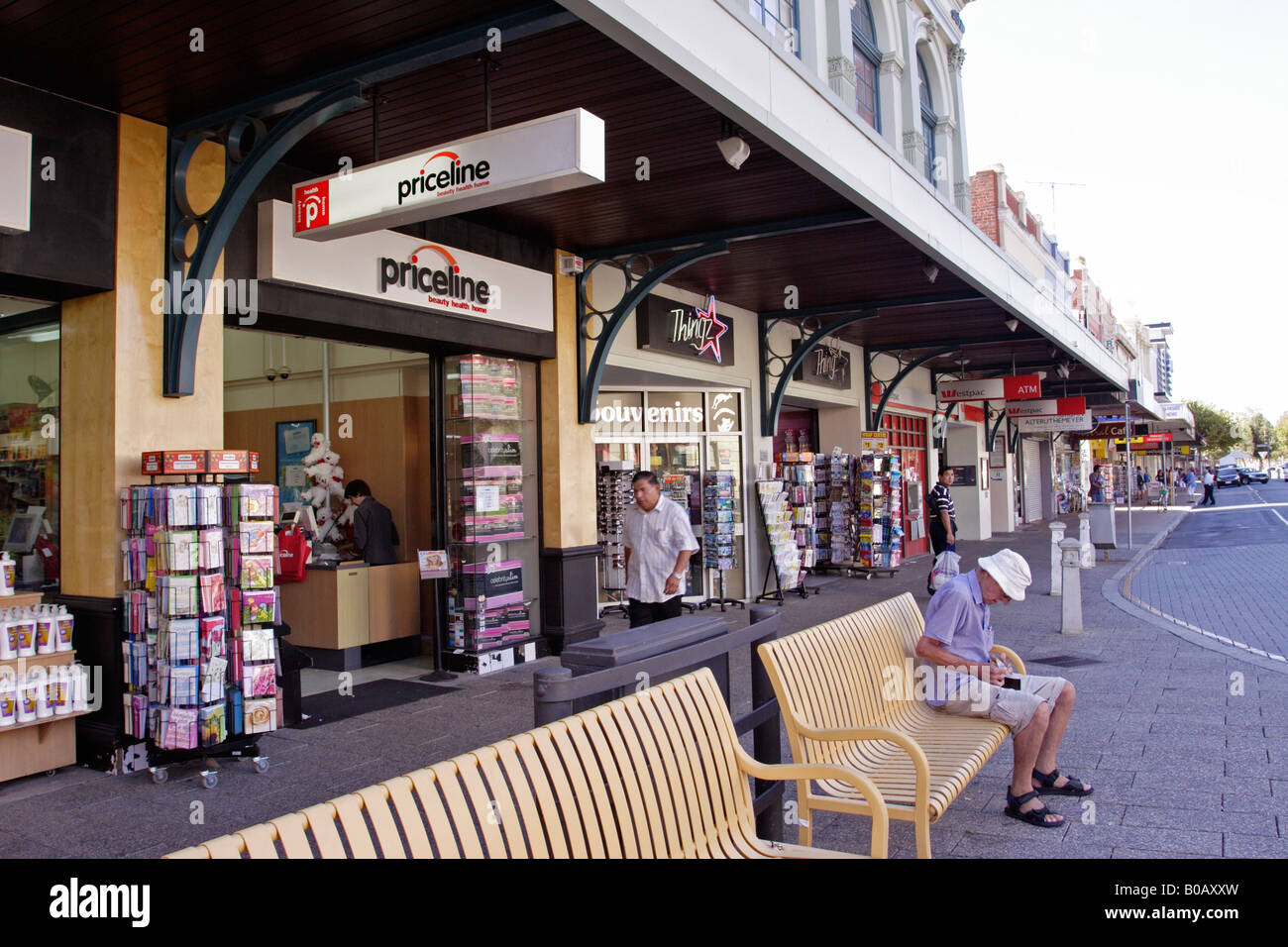 Small shops in Fremantle, Western Australia Stock Photo - Alamy