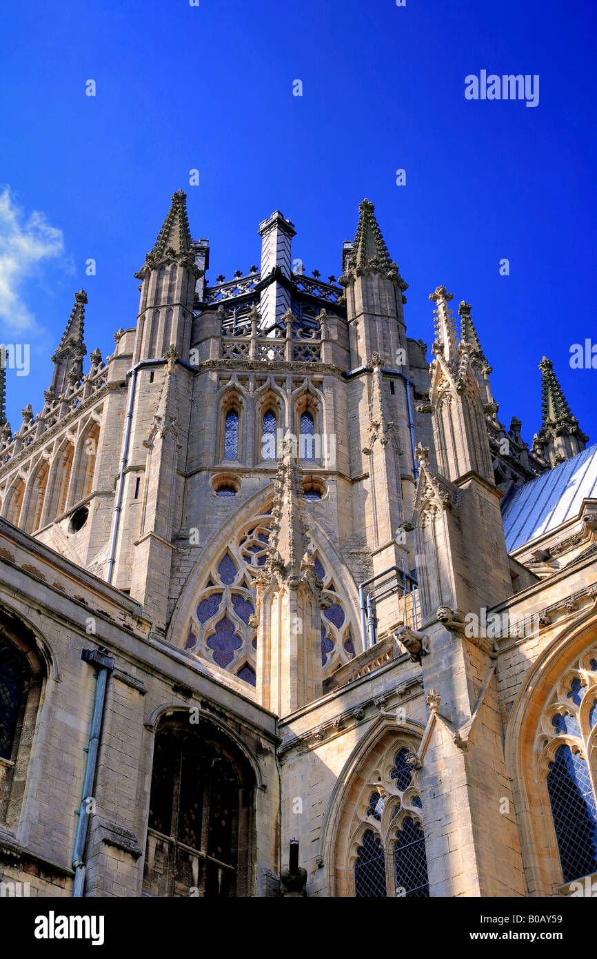 Octagon Tower South Elevation Ely Cathedral Ely City Cambridgeshire ...