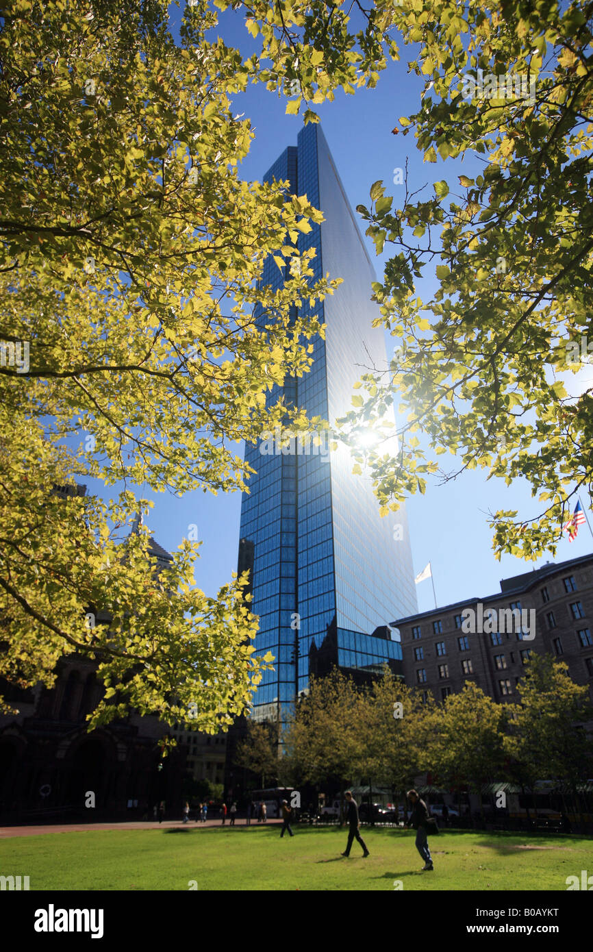 John Hancock Tower, Boston, Massachusetts, New England, USA Stock Photo ...