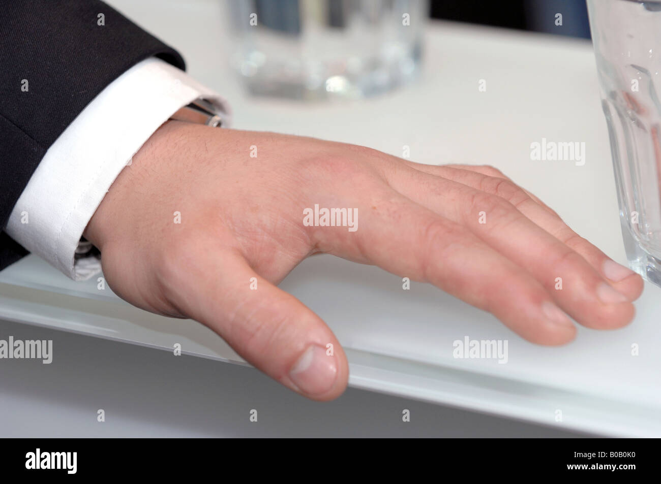Hand of a businessman Stock Photo - Alamy