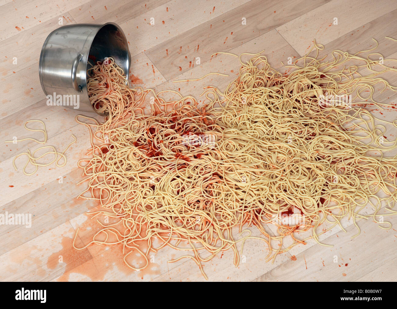 Spilled Food On Floor