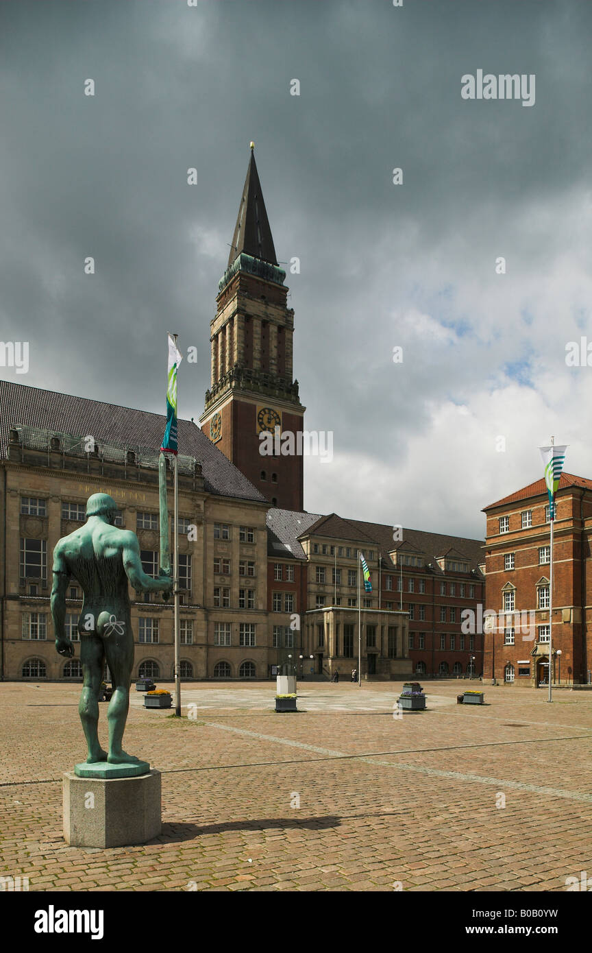 Europe statue monument schleswig holstein sculpture hi-res stock ...