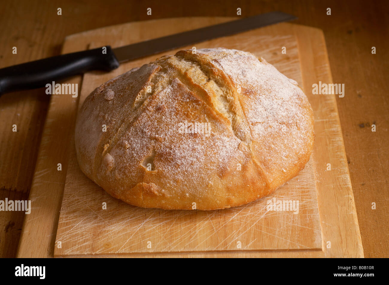 Sour Dough Loaf of Bread Stock Photo - Alamy
