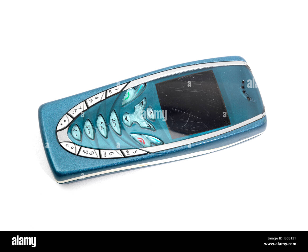 Scratched Mobile Phone Stock Photo - Alamy