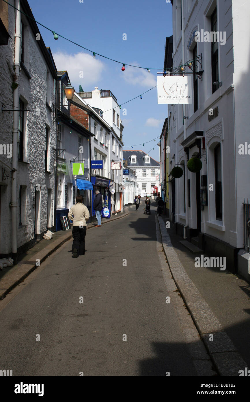 Fore street cornwall hi-res stock photography and images - Alamy