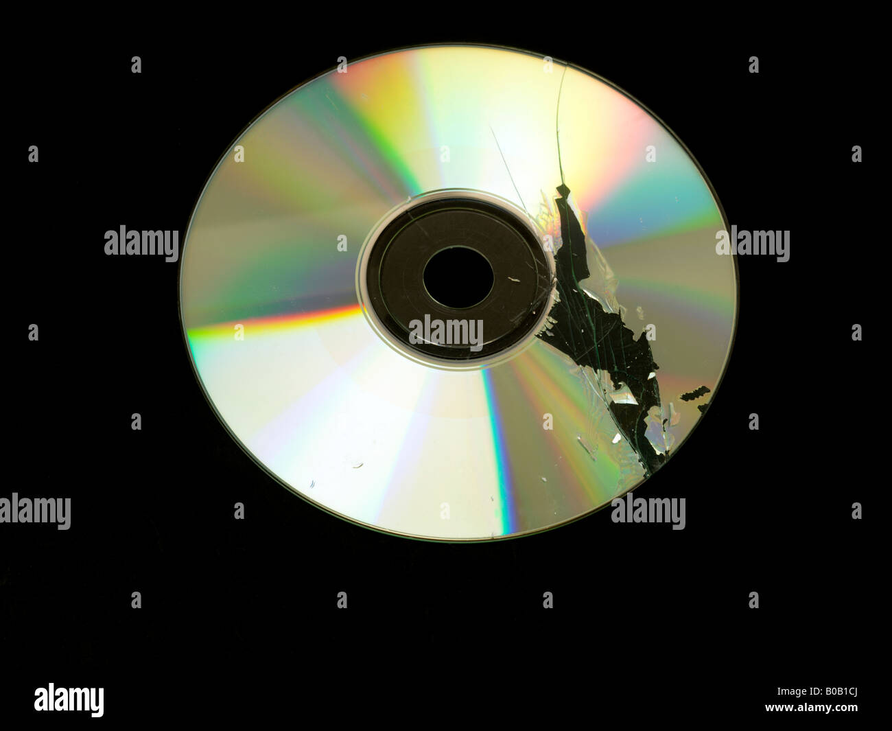 Broken dvd hi-res stock photography and images - Alamy