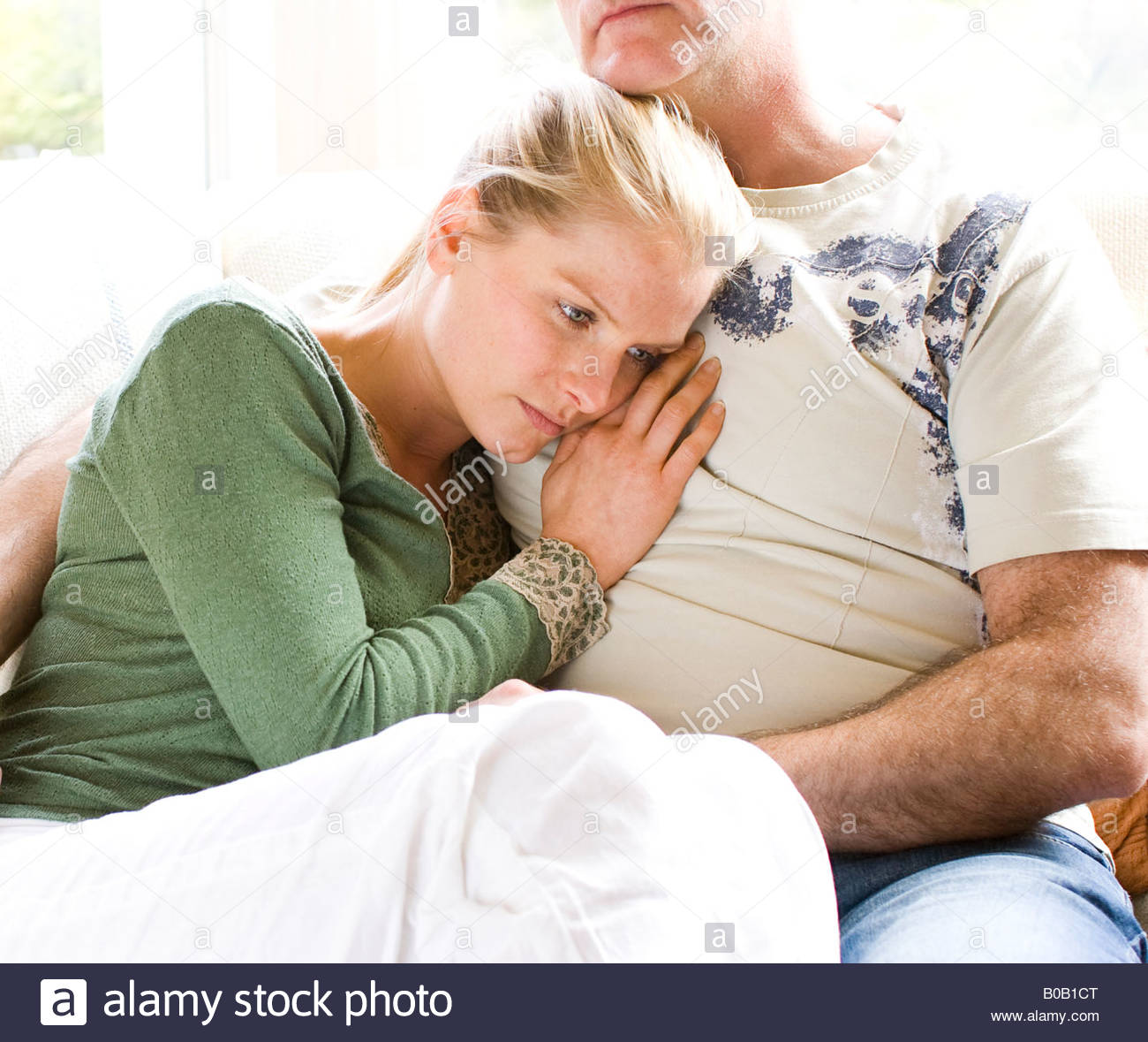 Grieving Couple Stock Photos & Grieving Couple Stock Images - Alamy