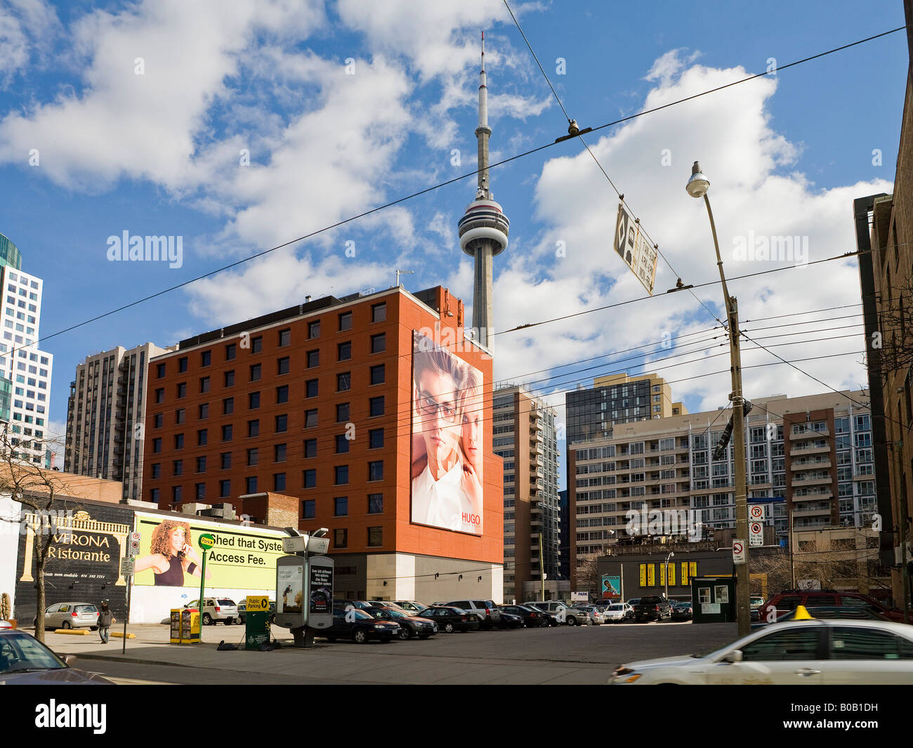Toronto streets Canada Ontario Stock Photo - Alamy