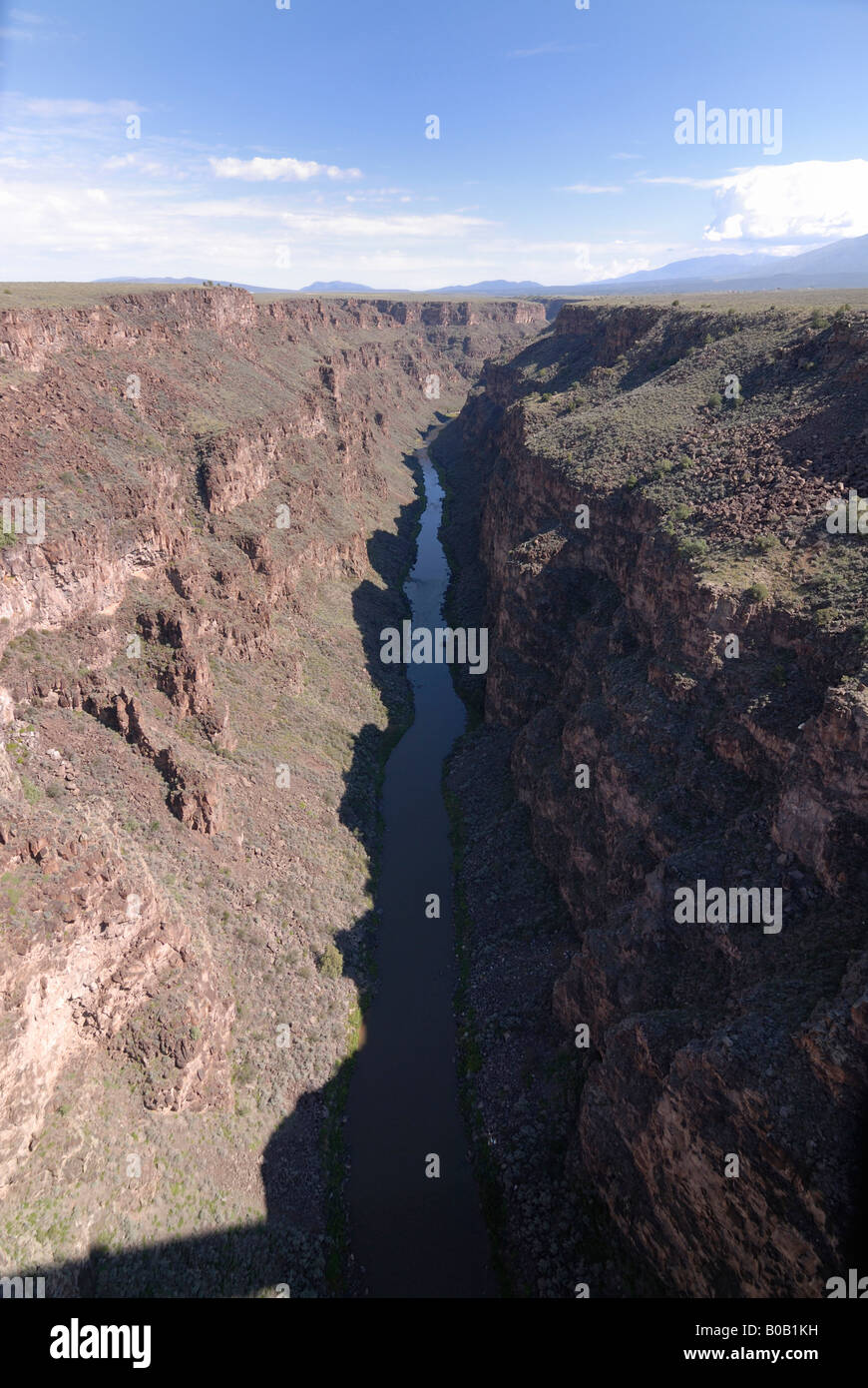 The valley of the Rio Grande New Mexico USA Stock Photo - Alamy