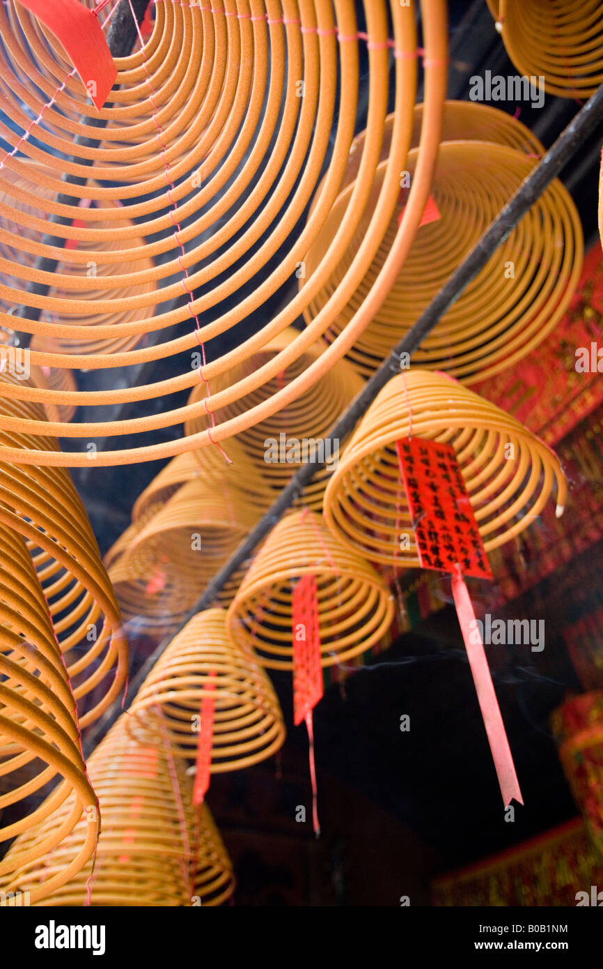 Man Mo Temple A taoist temple at Tai Po New Territories Hong Kong Stock ...