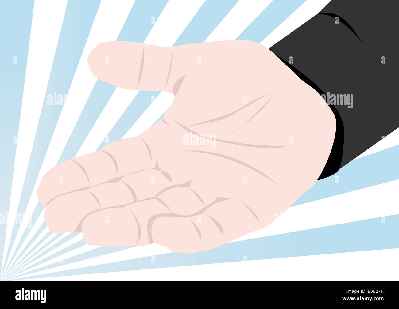 Begging Hand Illustration Stock Photos & Begging Hand Illustration ...