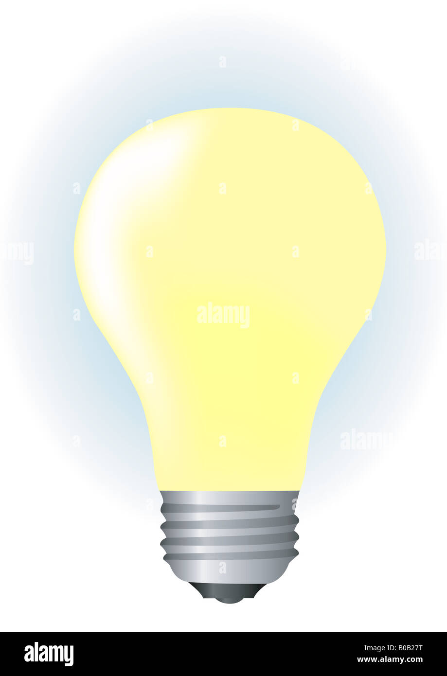 Light bulb illustration hi-res stock photography and images - Alamy