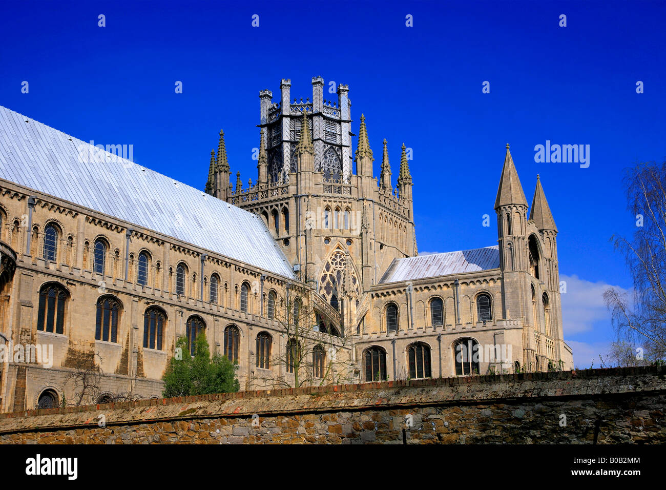 Octagon Tower South Elevation Ely Cathedral Ely City Cambridgeshire ...
