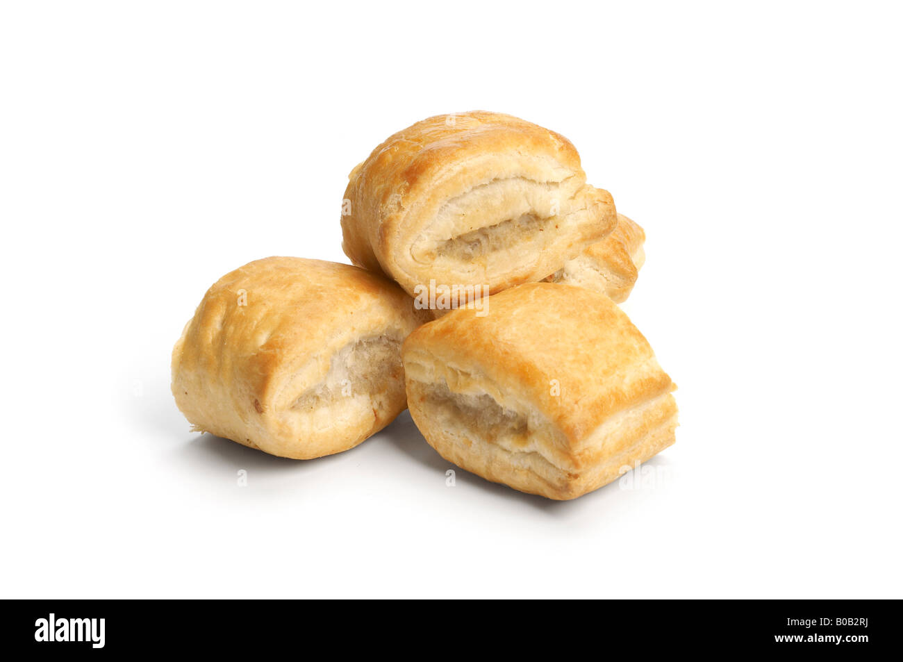 Small Sausage Rolls Stock Photo - Alamy