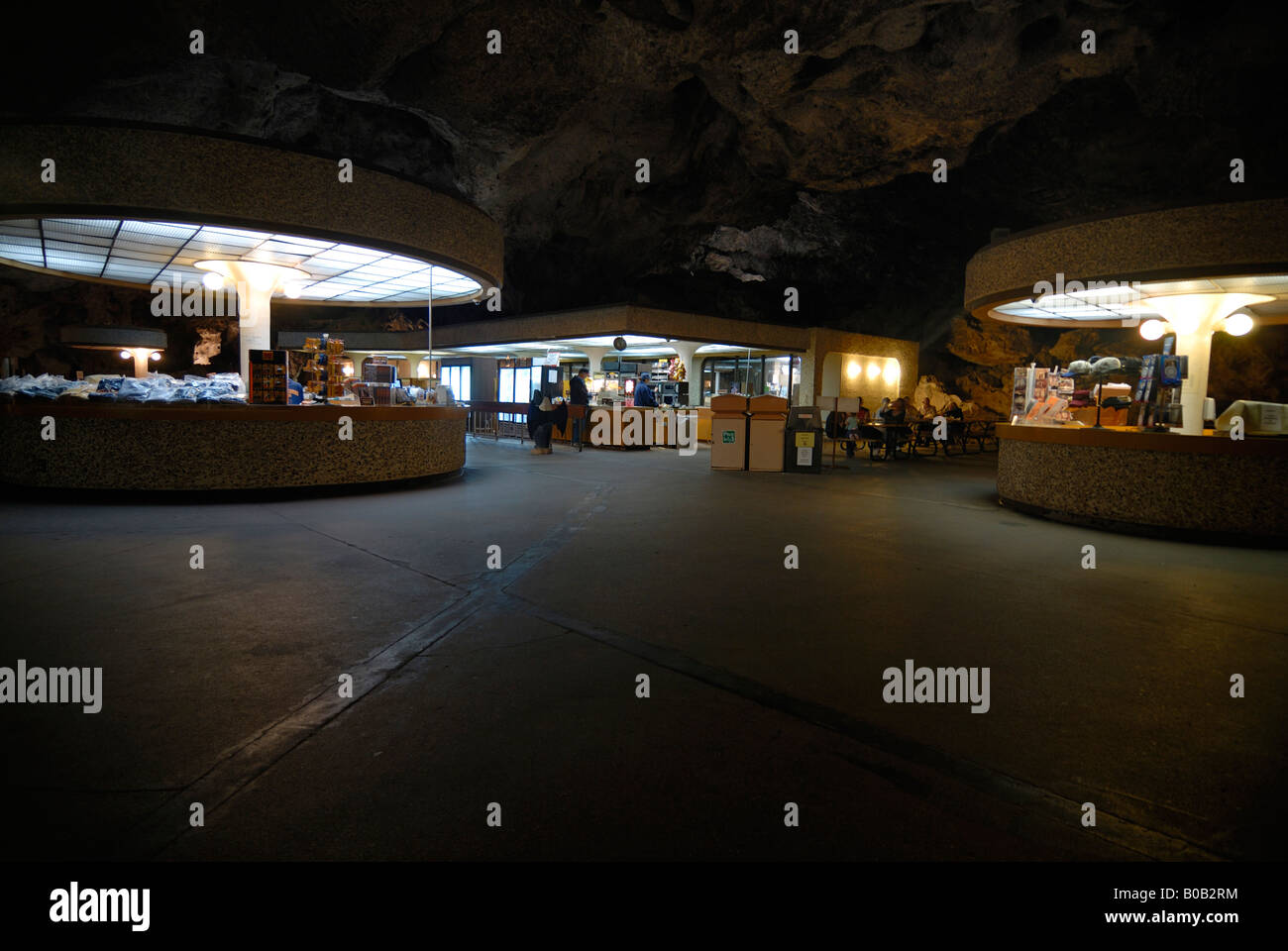 Underground Souvenir shop Carlsbad Caverns New Mexico Stock Photo - Alamy