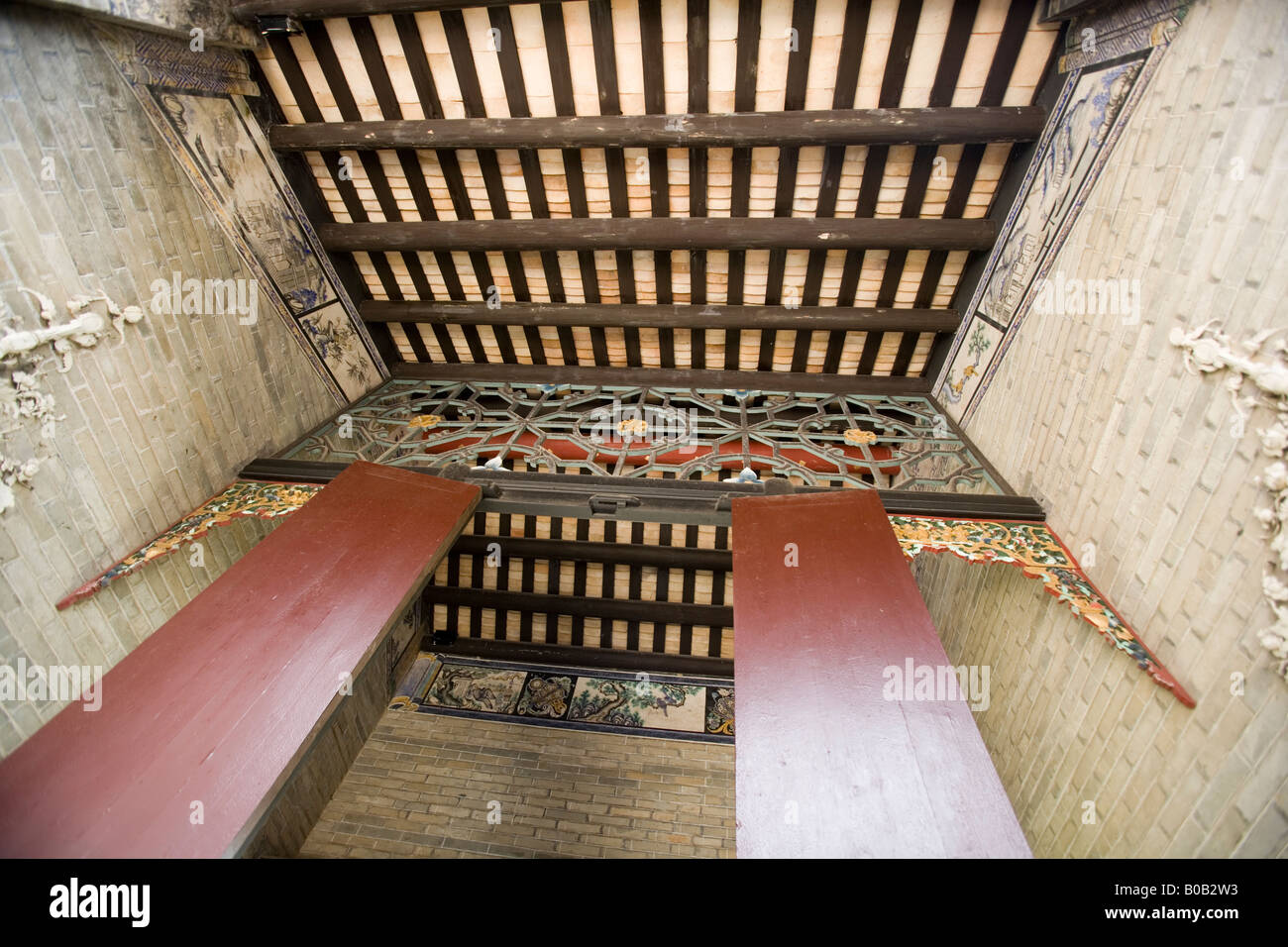 Tai Fu Tai Mansion New Territories Hong Kong Stock Photo - Alamy